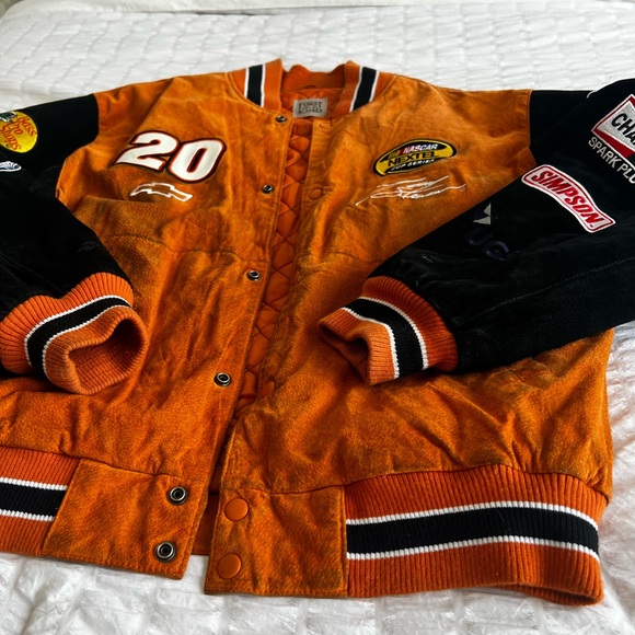 Nascar | Jackets & Coats | Vintage Suede Nascar Racing Jacket | Poshmark